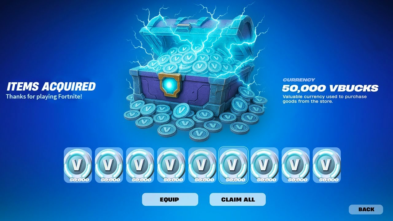 How To Turn 0 VBUCKS Into 50,000 On Fortnite... (How To Get Free V ...