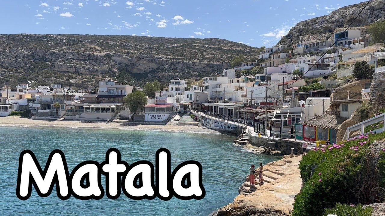 Matala, Crete - Greece - YouTube
