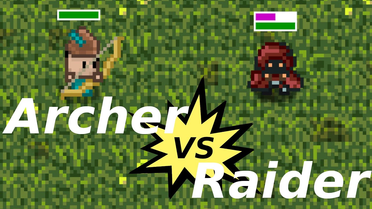 75 Raiders vs 75 Archers - YouTube