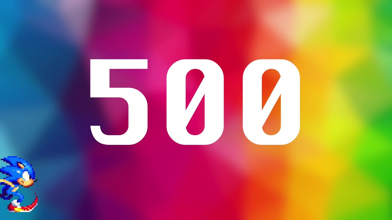 500 Second Sonic Running Timer Countdown Alarm ⏱ - YouTube