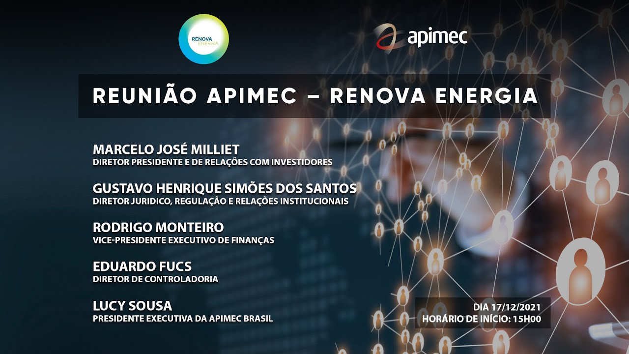 Reunião APIMEC BRASIL - RENOVA ENERGIA - YouTube