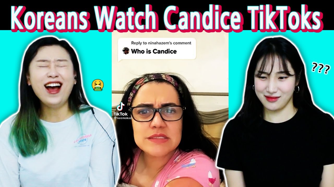 Korean Girls React To 'Candice TikToks' (We tried to understand it ...