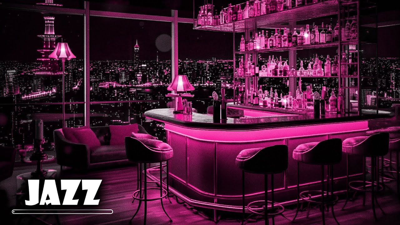 Elegant Jazz Bar 🍷 Sophisticated Romantic Jazz Sax For Relaxing ...