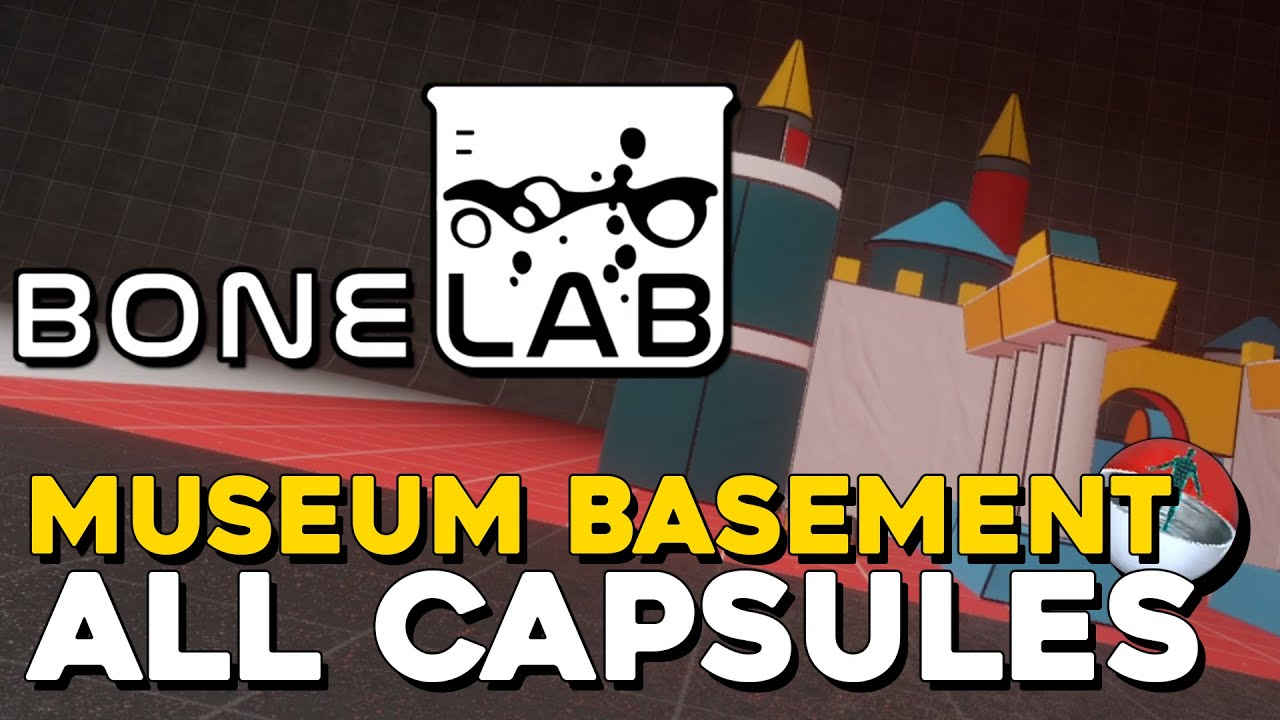 BONELAB All Museum Basement Collectible Locations (All Capsule ...