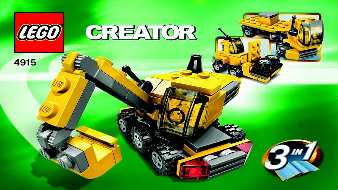 LEGO instructions - Creator - 4915 - Mini Construction - YouTube