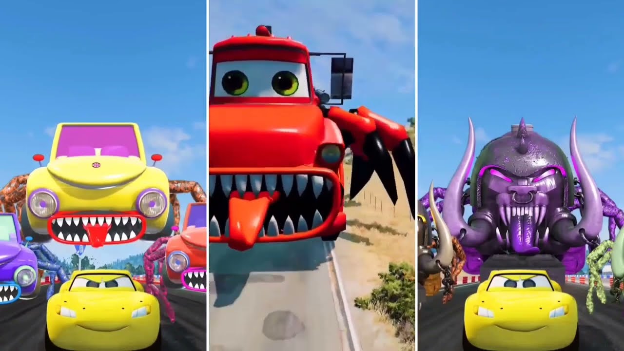 Epic Short Video Collection Lightning McQueen Part 42 - Coffin Dance ...