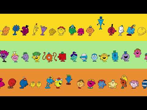 Mister Men Little Miss Mini Adventures, but with 1995 theme.