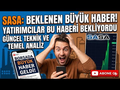 SASA: EN KÖTÜSÜ GERİDE Mİ KALDI? ✅SASA'DA BÜYÜK DÖNÜŞ! 🔄 (18.04.2026)SASA: DİP GÖRÜLDÜ MÜ? 🧐