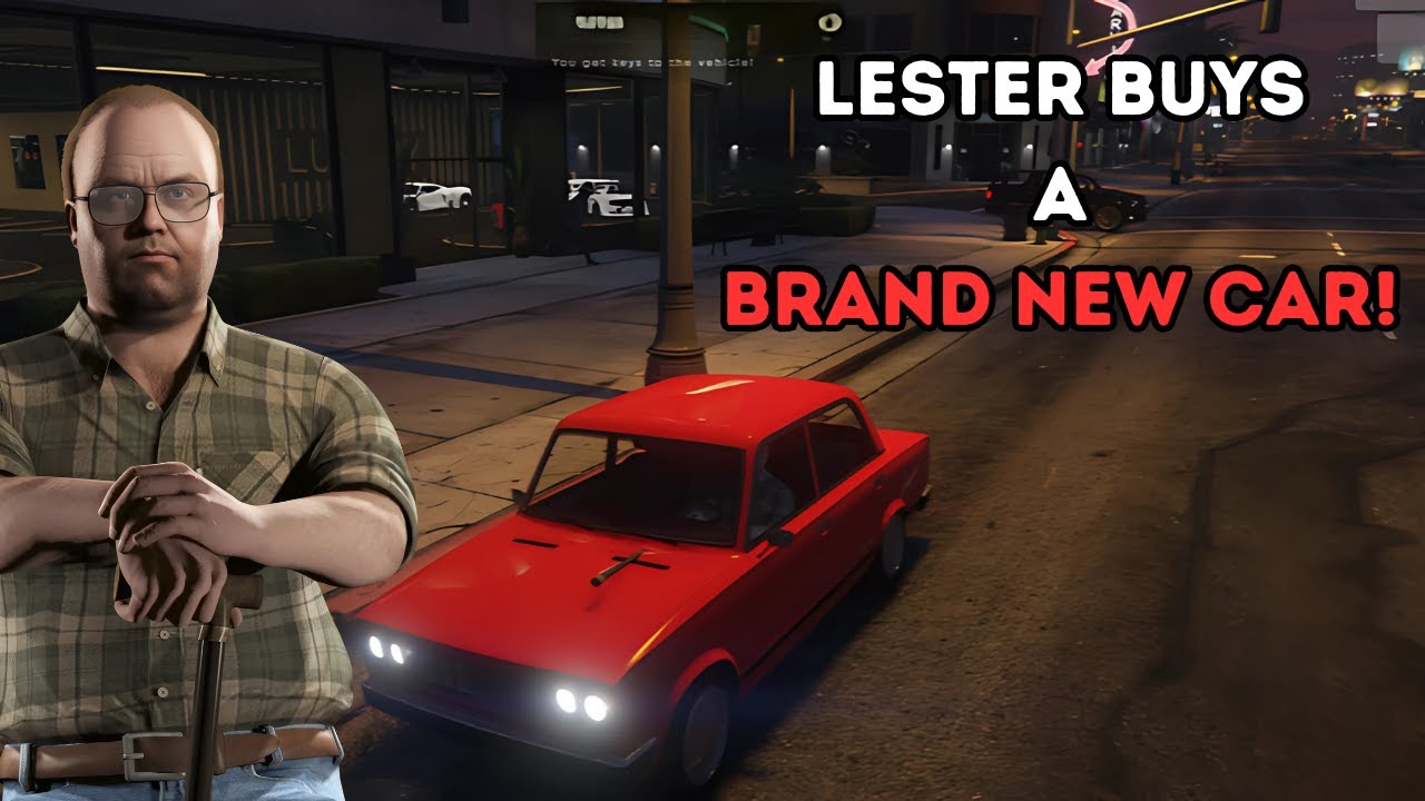 Lester Buys A Car In GTAV FIVEM RP - YouTube