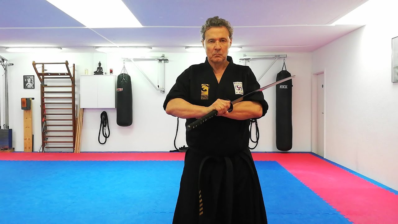 Kenjutsu Kata Shodan by Alex Combat Meier 6. Dan Bujutsu Kobudo STKF ...