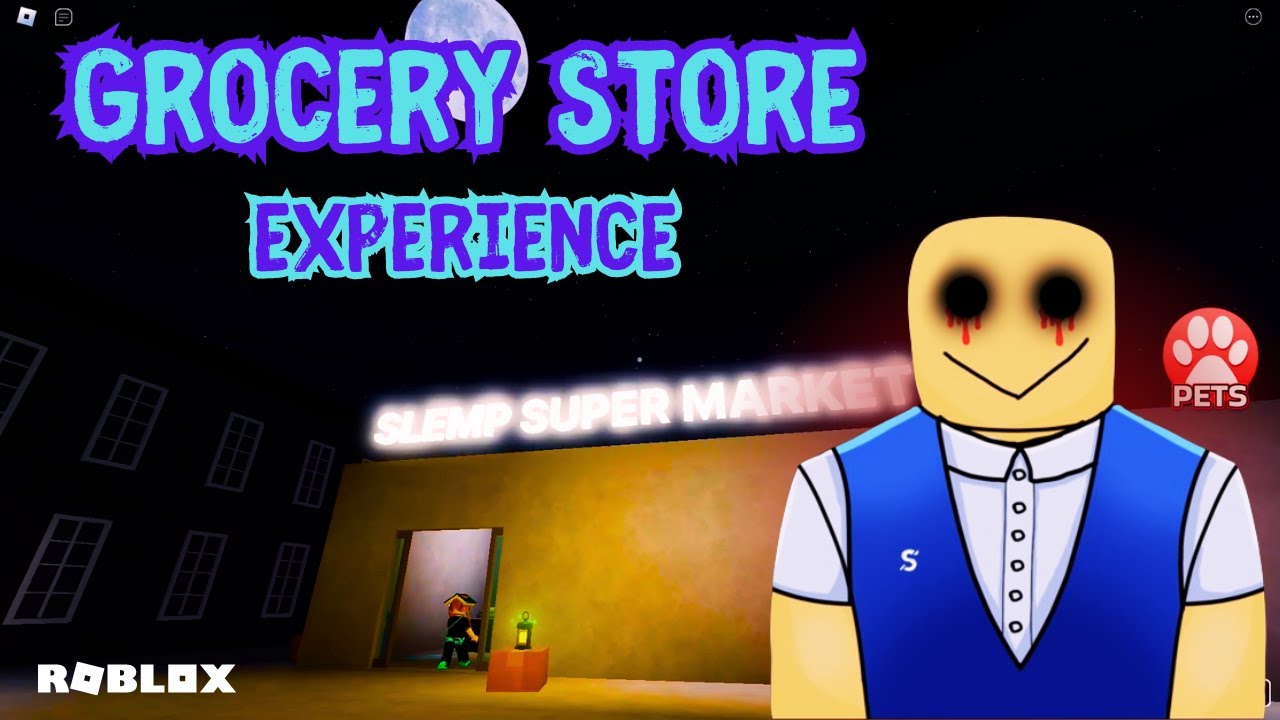 GROCERY STORE EXPERIENCE - Full Walkthrough | ROBLOX - YouTube
