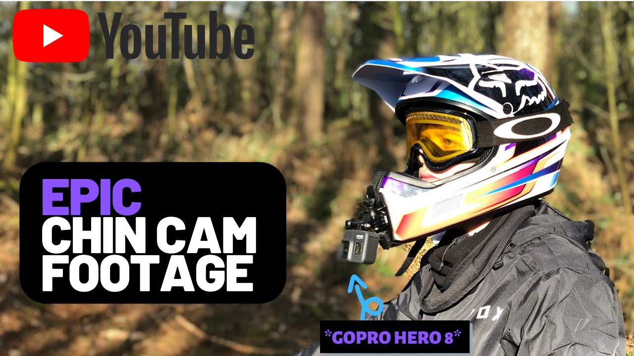 *BEST GOPRO MOUNT FOR MTB* | Chin Cam Footage - YouTube