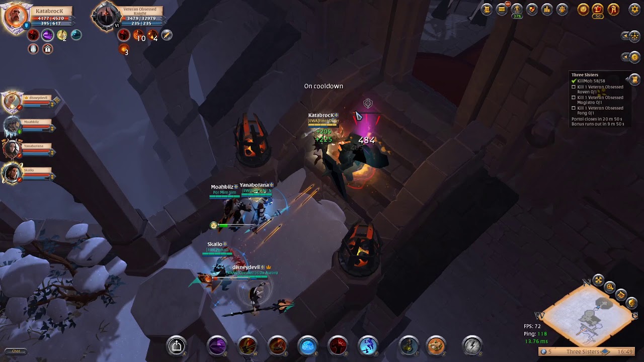 Playing Albion Online - "HCE" - Tank - YouTube