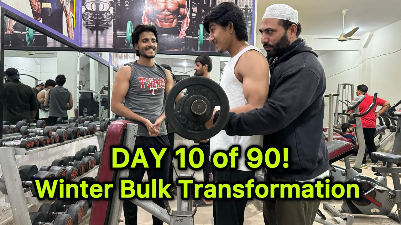 Winter Bulk Day 10 - Arms Day Of Natural Bodybuilding 90 Day Bulk ...