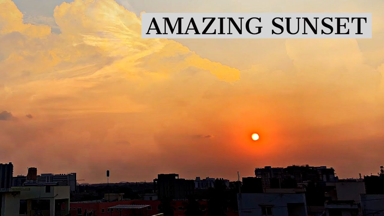 Beautiful Sunset Video - YouTube