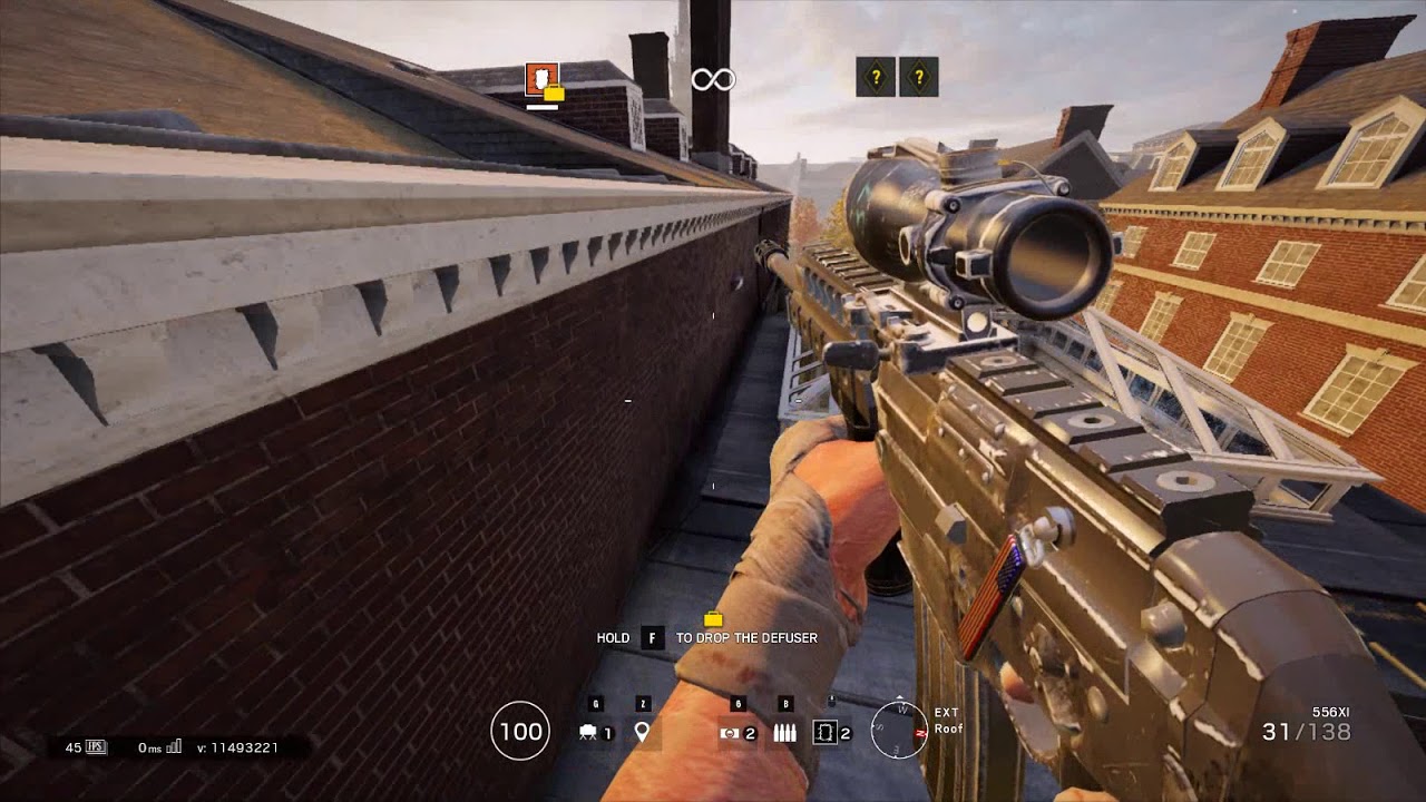 Tom Clancy's Rainbow Six Siege fun with claymore - YouTube