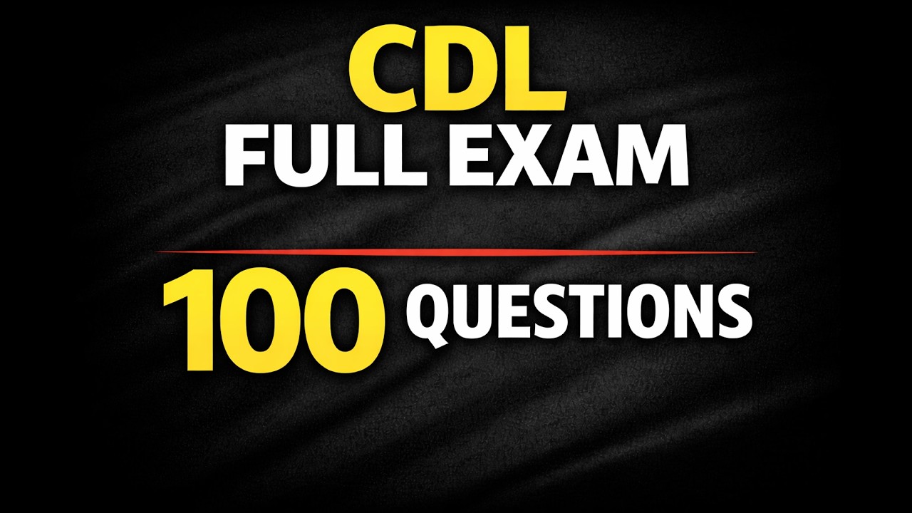 CDL General Knowledge – 100 Questions (Full Practice Test) - YouTube