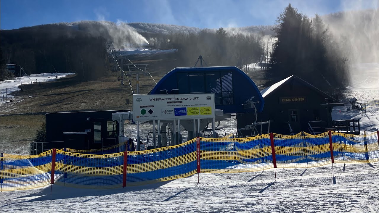 D Lift, Windham Mountain New York 2023-2024 - YouTube