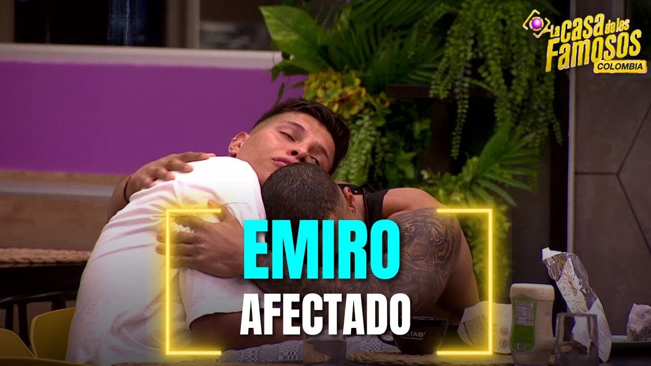 Emiro afectado por su familia en La casa de los famosos Colombia 2025 ...
