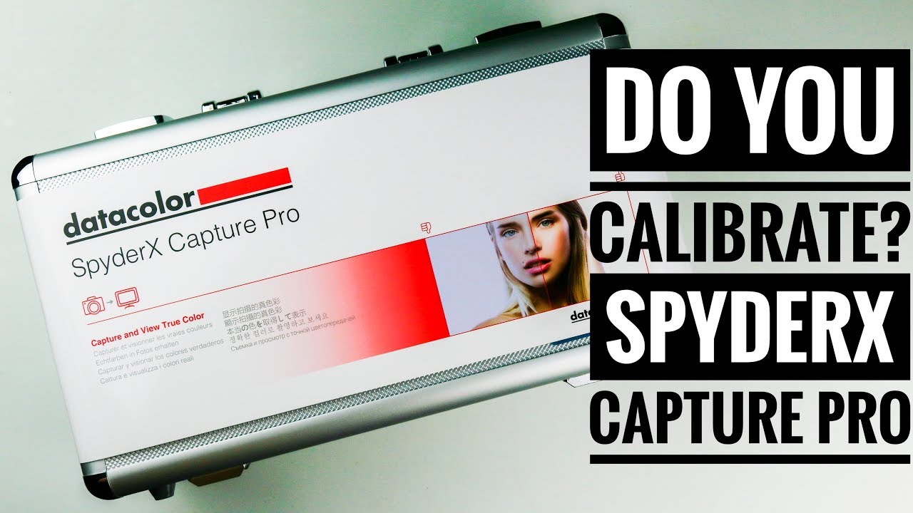 Datacolor SpyderX Capture Pro | Do You Calibrate Your Screen? - YouTube