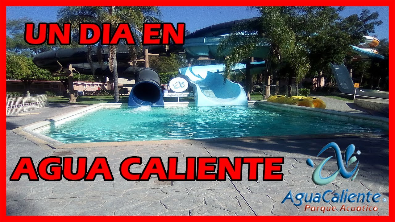 ⚡El MEJOR tobogan del PARQUE acuático ¡¡AGUA CALIENTE!! Villa Corona ...