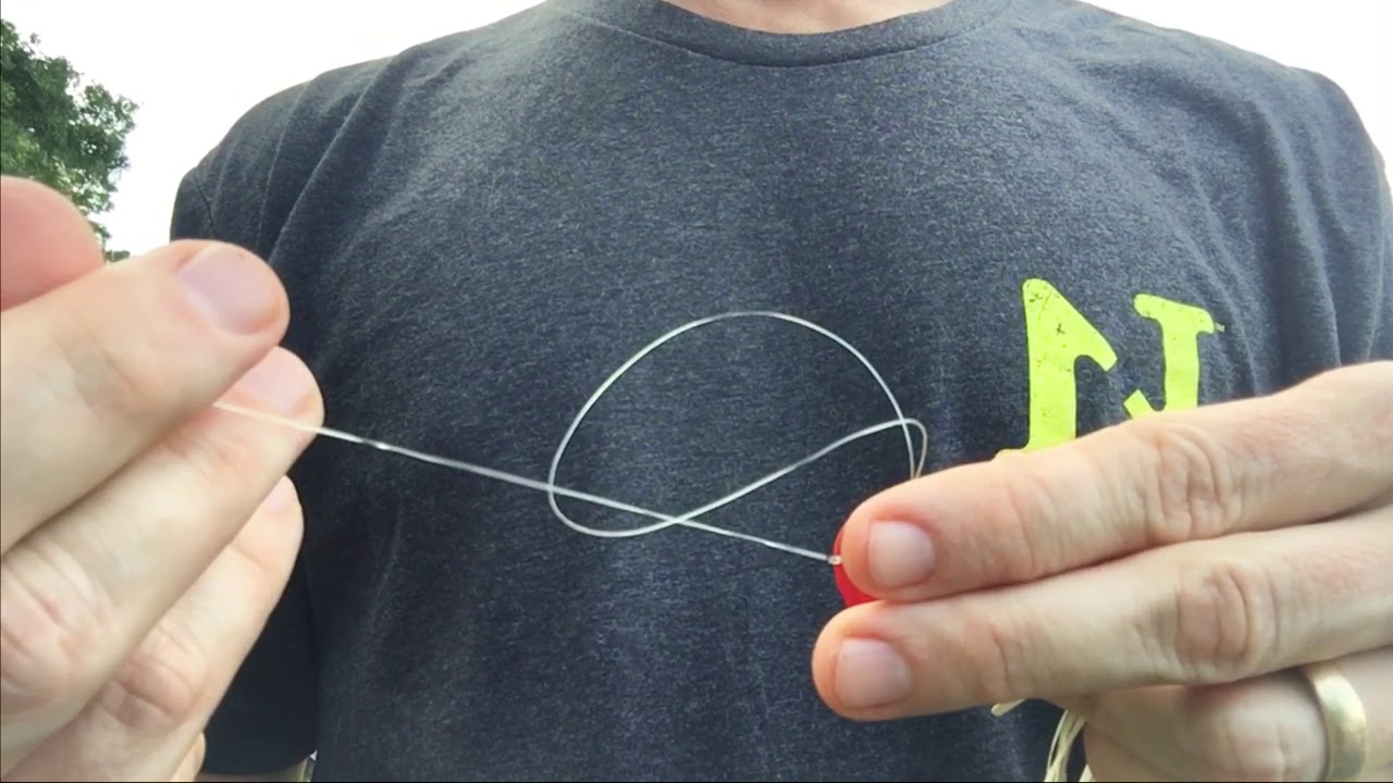 How to tie the double palomar knot | N1 Outdoors - YouTube