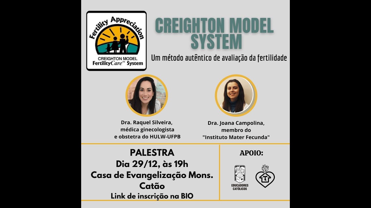 Creighton Model Fertility Care System - Dra. Joana Campolina ...