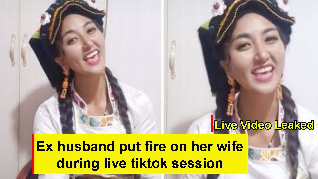 Ex-husband put fire on wife during tiktok live streaming | Lamu Set on ...