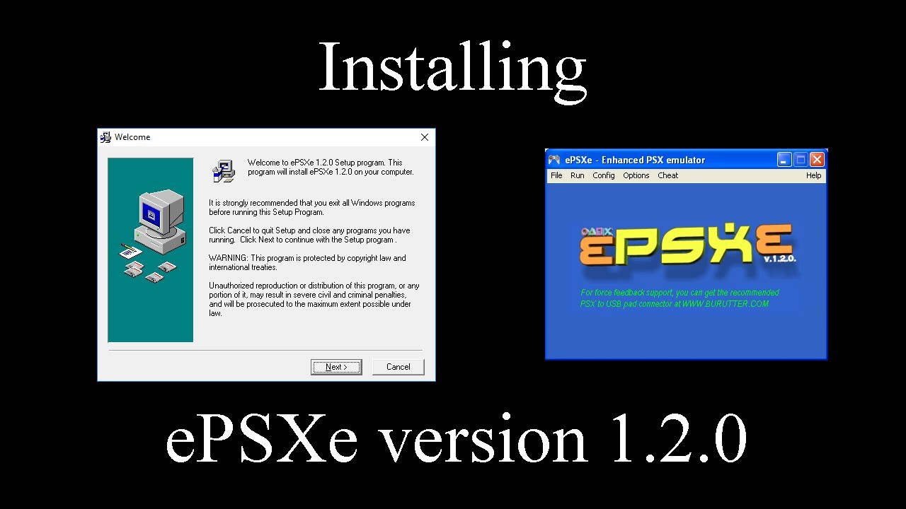 Installing ePSXe 1.2.0 - YouTube