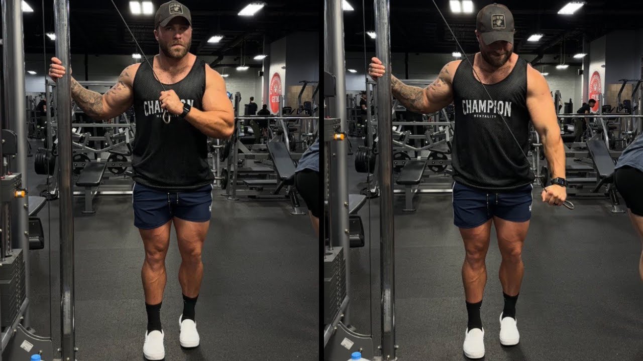 Crossbody Tricep Extension - YouTube