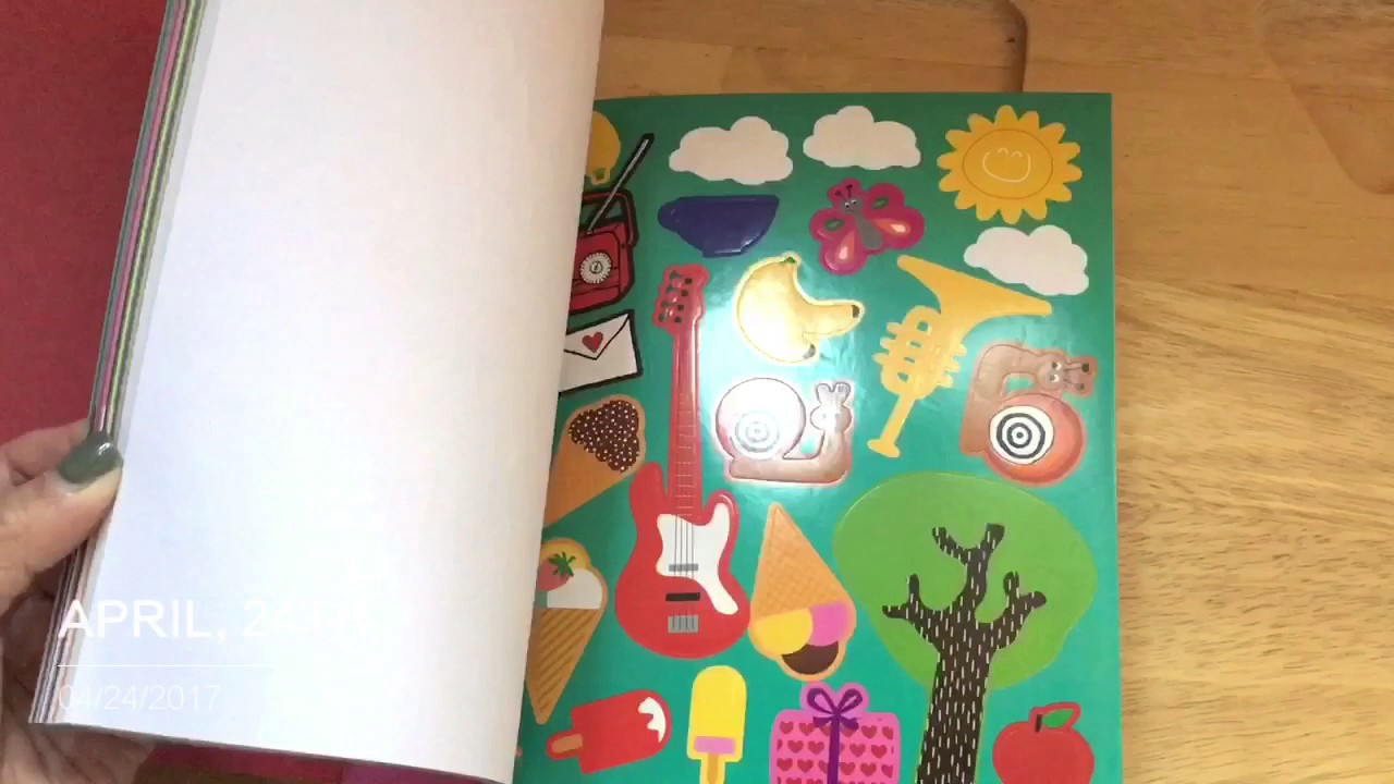 Activity Book@Flying Tiger北歐雜貨店 - YouTube