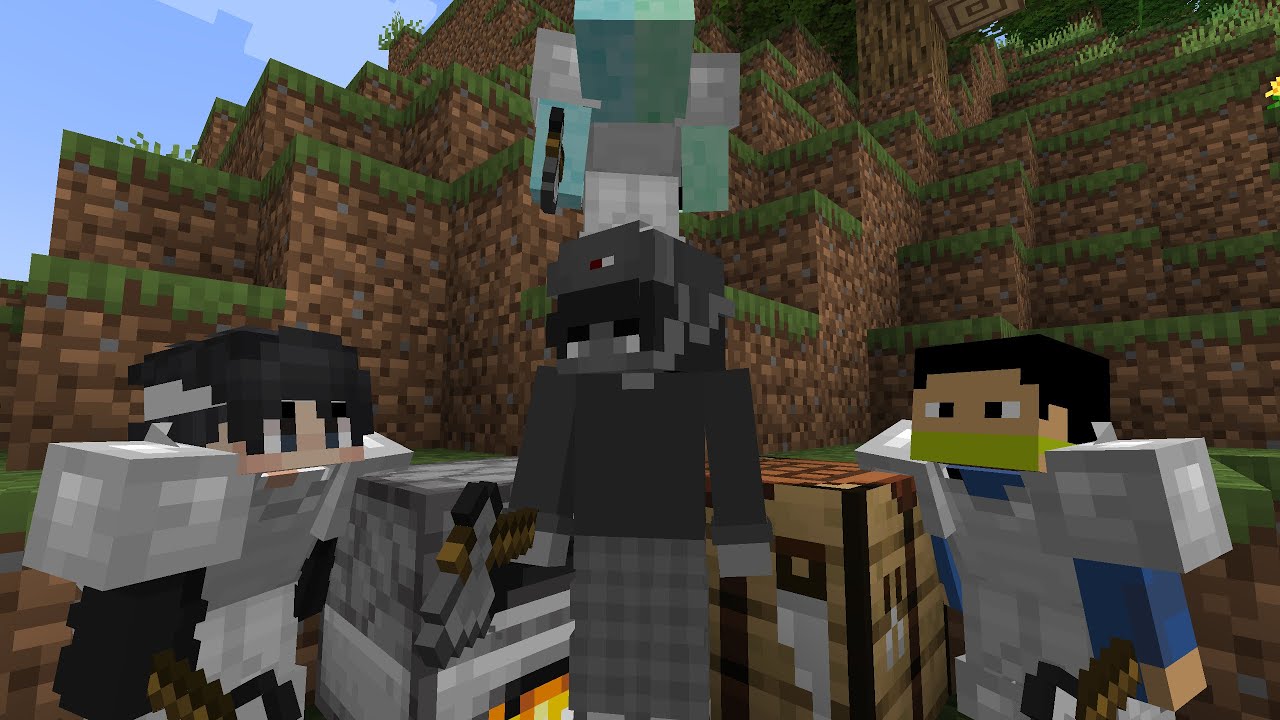 Minecraft Speedrunner VS 3 Hunters REMATCH - YouTube