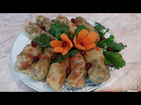 Bu Üsülla Qazan - Qazan Dolma Bükün. Kələm Dolması, Kələm Dolması Resepti. Kelem dolmasi.