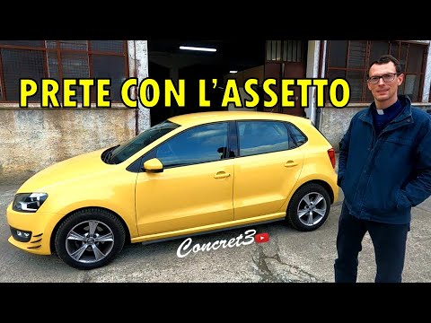 Abbassiamo l’auto del Prete | Don Ambrogio con l’assetto sulla Polo 1.6 ...