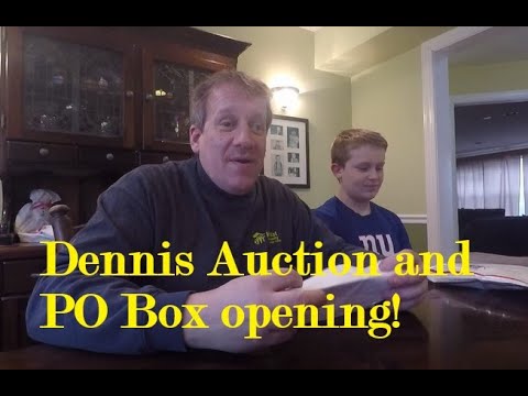 Dennis Auction and PO Box Opening 1/24/20 - YouTube