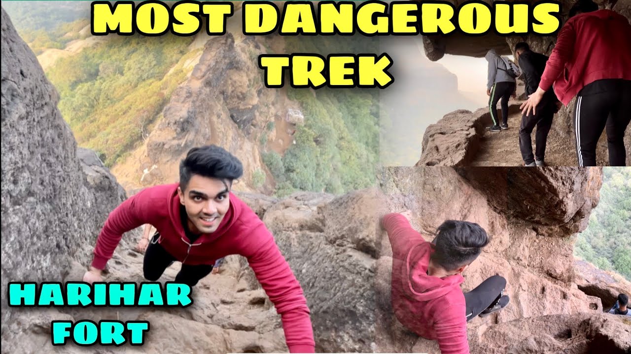 MOST DANGEROUS TREK / HARIHAR FORT| HARIHARGAD | HARIHAR TREK - YouTube