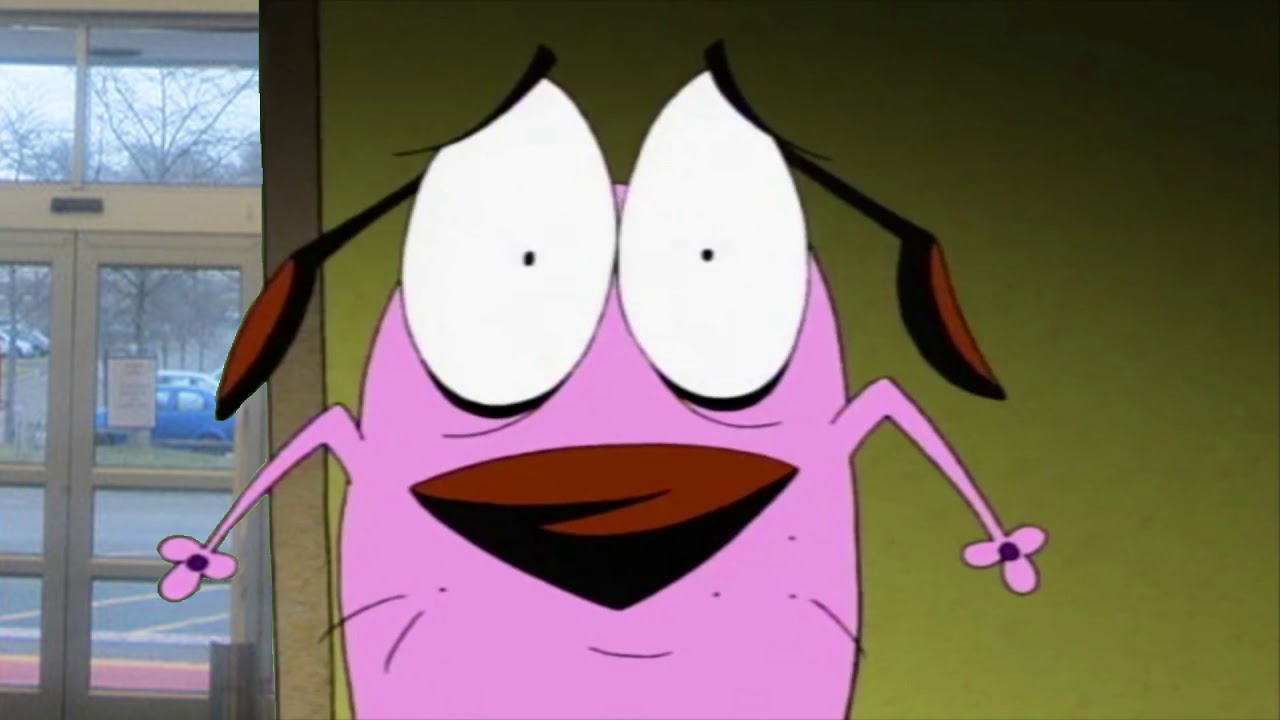 Courage The Cowardly Dog sees something truly scary, a dead Kmart - YouTube