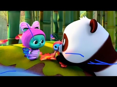 Bedtime story | The story of a panda and butterfly | Moral story for ...