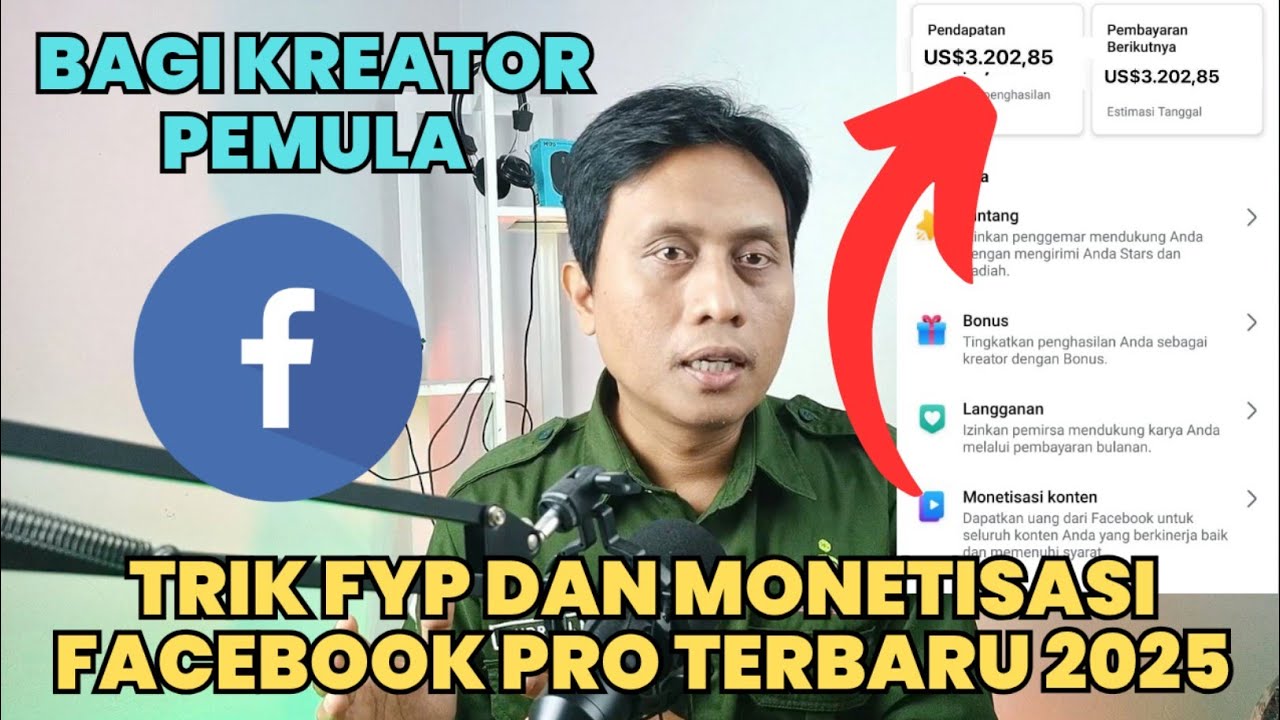 TRIK FYP DAN MONETISASI FB PRO BAGI PEMULA‼️Tutorial Monetisasi Facebook - YouTube