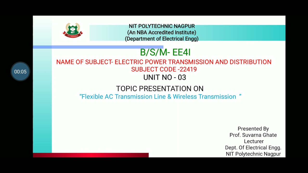 video 15 - EPT (22419) - unit 3- FACT controller and wireless ...