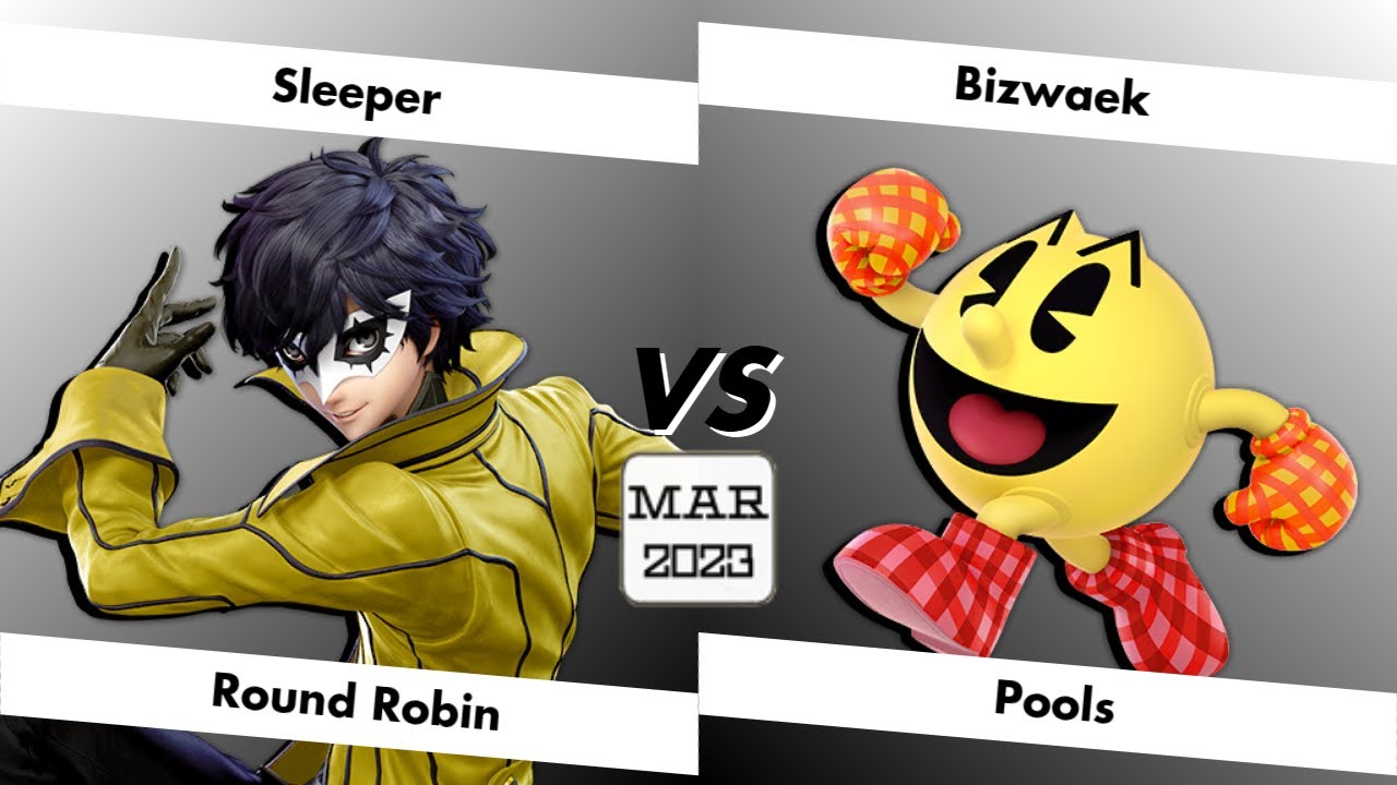 Sleeper (Joker) vs. Bizwaek (Pac-Man) - Pools - Flatty March 2023 - YouTube