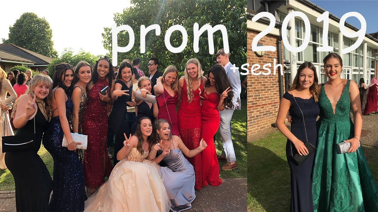 PROM 2019 + SESH (GRWM & VLOG) - YouTube