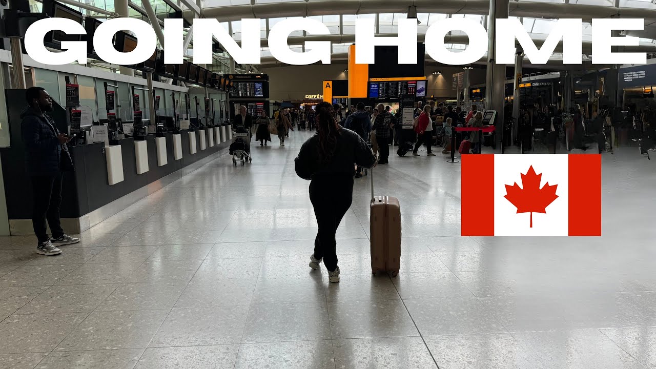 Travel Vlog: Going back to Canada! - YouTube