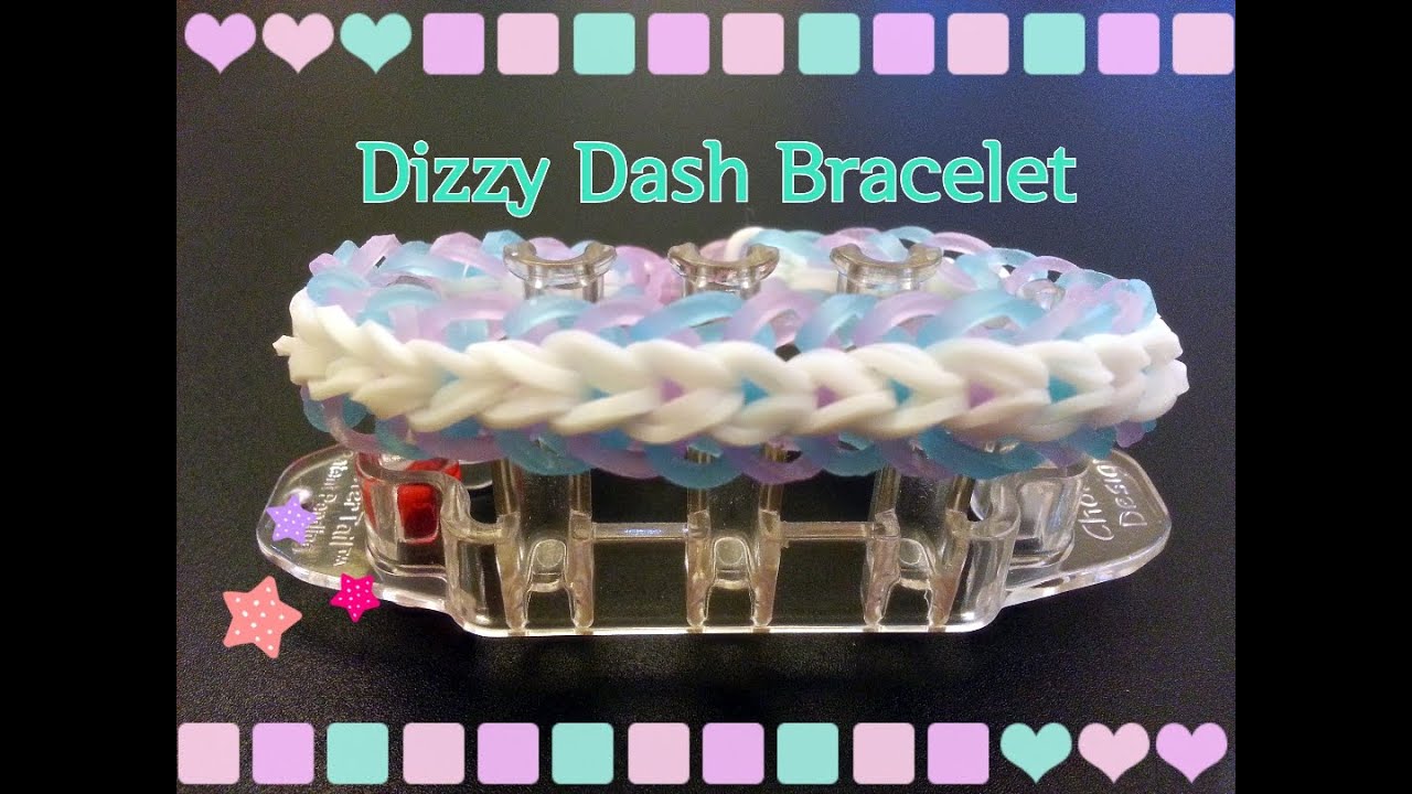 Dizzy Dash Rainbow Loom Monster Tail Tutorial ~ How To - YouTube