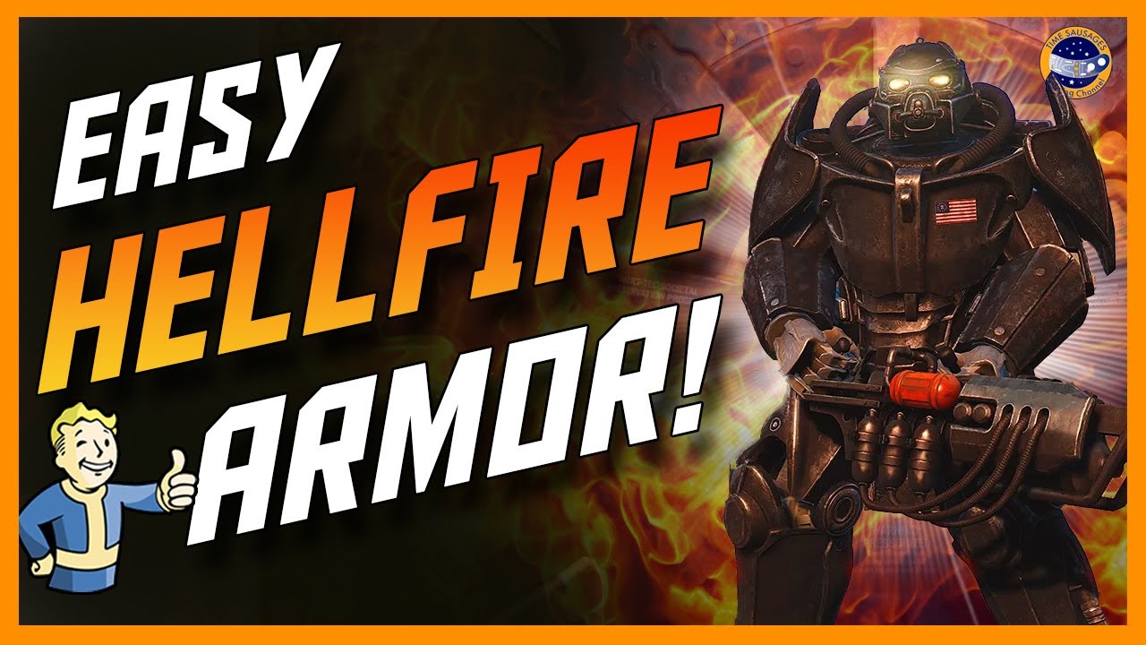 Fallout 4 Next Gen! Get MK 4 Hellfire Power Really Early! - YouTube