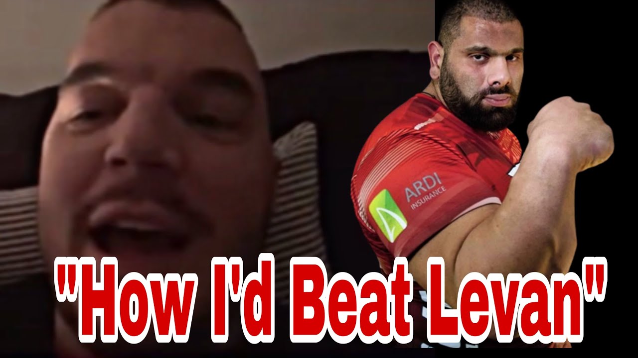 Ermes Gasparini TALKS How he’d Beat Levan in Armwrestle - YouTube