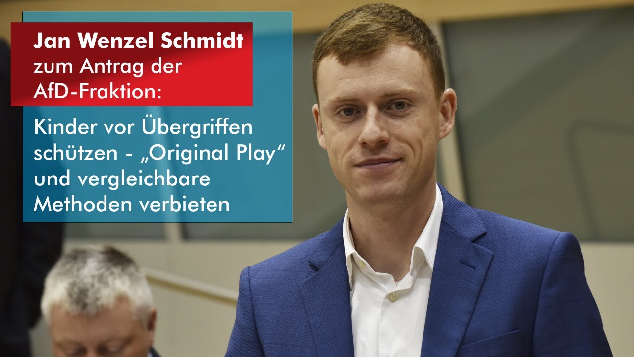 Jan Wenzel Schmidt zum Antrag der AfD „OriginalPlay“ und vergleichbare ...