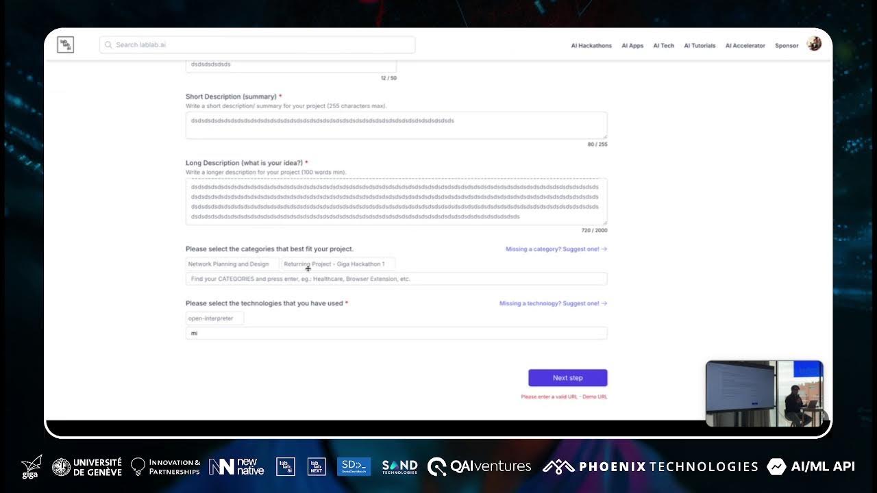 [Workshop Stream] AI for Connectivity Hackathon II: Project Submission Workshop - YouTube
