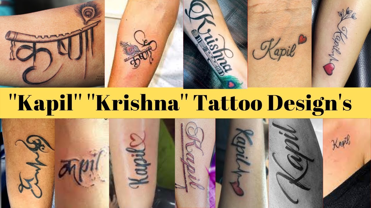 Kapil Name Tattoo: Kapil Tattoo Designs | Kapil Name Tattoo Design in ...
