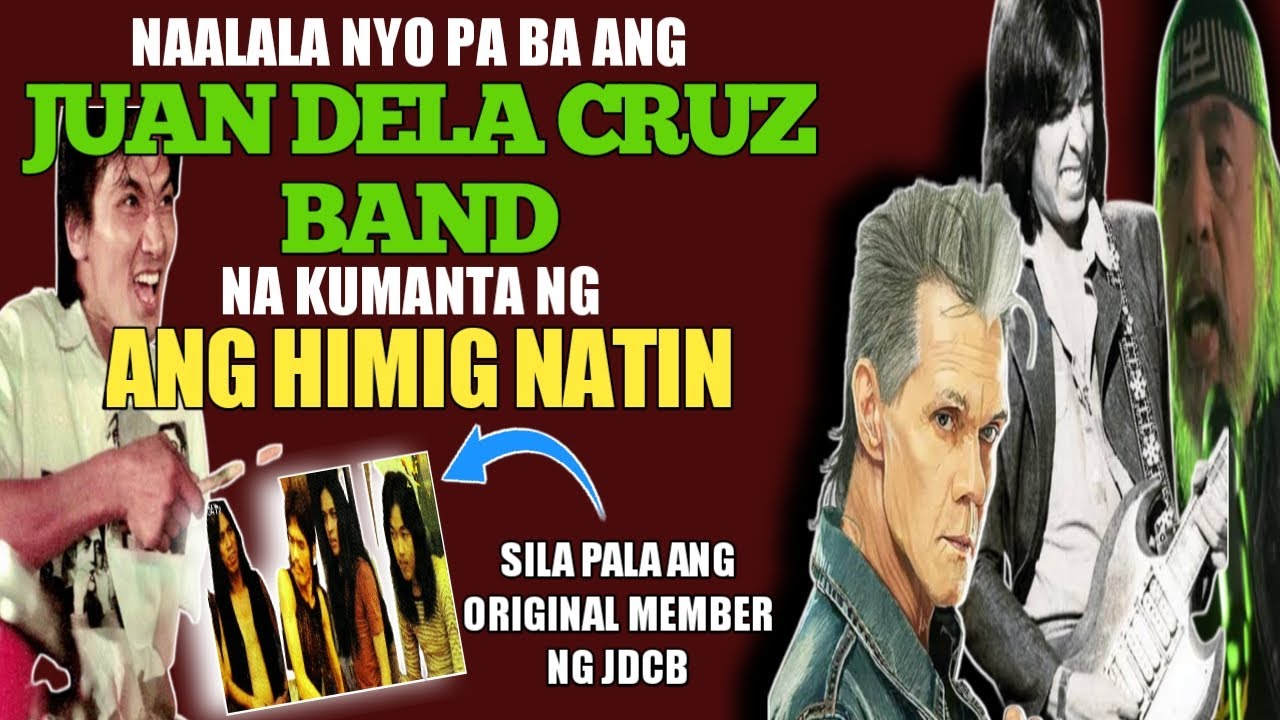 ITO PALA ANG MGA ORIGINAL MEMBER NG JUAN DELA CRUZ BAND |SANDY TAGARRO ...